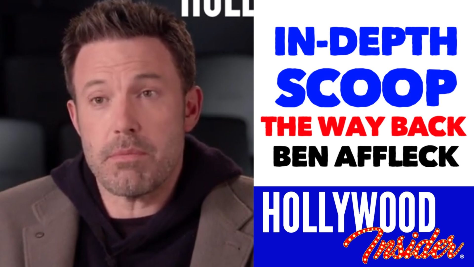 Video: In-Depth Scoop from Ben Affleck on 'The Way Back' - Hollywood ...